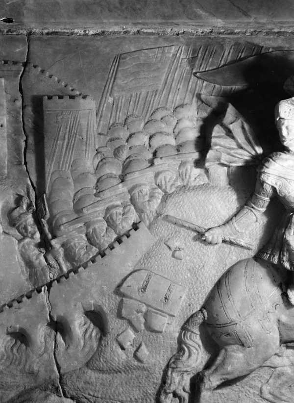 Photograph of detail of Great Milton monument, Oxfordshire‘, John Piper ...
