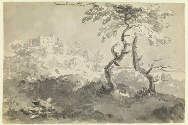 ‘Betchworth Castle, Surrey‘, Rev. William Gilpin, c.1780–1800 | Tate