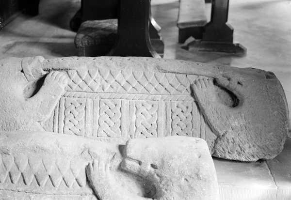 Photograph of Hogback sculptures in Brompton by Northallerton ...
