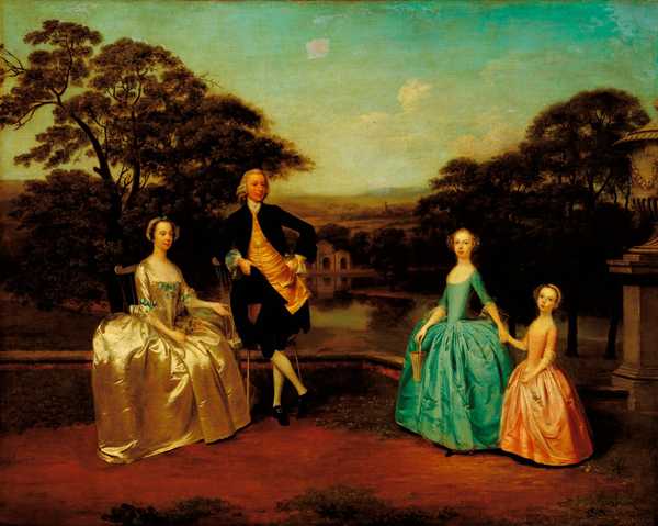 ‘The James Family‘, Arthur Devis, 1751 | Tate