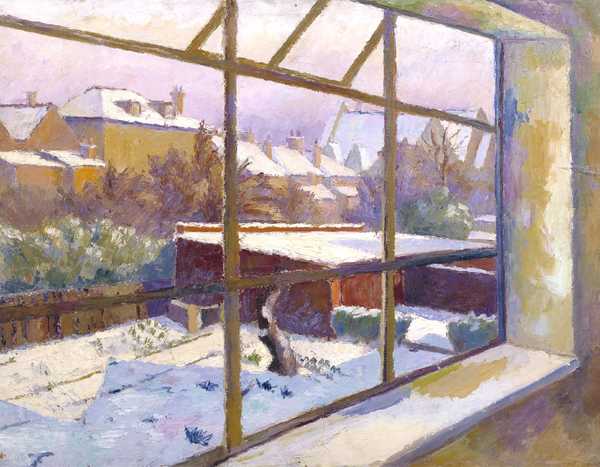 ‘Winter Landscape‘, Frederick J. Porter, c.1929 | Tate