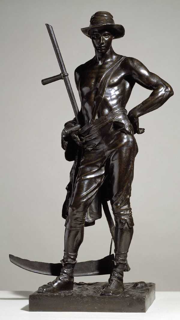 ‘The Mower‘, Sir Hamo Thornycroft, 1888–90 | Tate