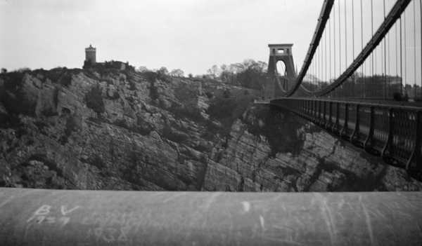 Black and white negative, Clifton Suspension Bridge, Bristol‘, Paul ...