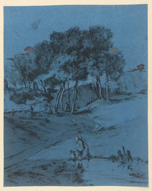 title not known]‘, François Louis Thomas Francia | Tate