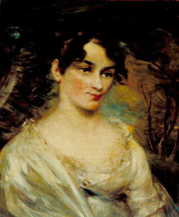 ‘Susannah Lloyd‘, John Constable, 1806 | Tate