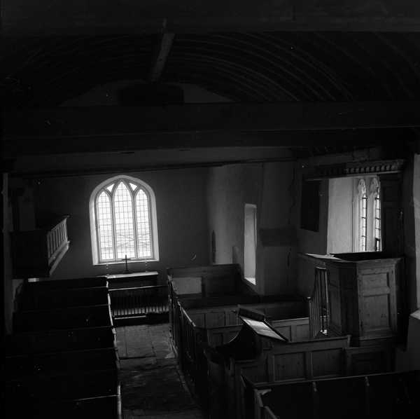 Photograph of the interior of Dinton Church, Wiltshire‘, John Piper, [c ...