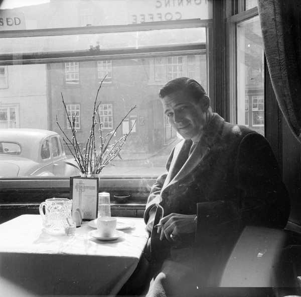 Photograph of Jack Parnell in a restaurant‘, Nigel Henderson, [c.1949–c ...