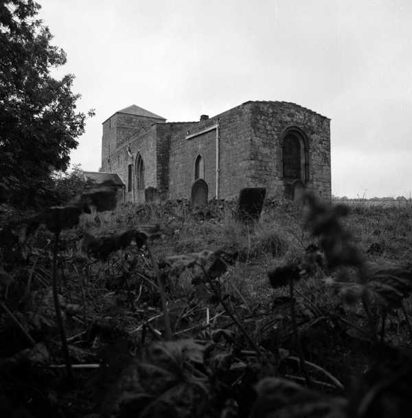 Photograph of St John the Baptist’s Church in Edlingham, Northumberland ...