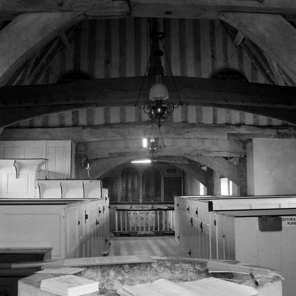Photograph of the interior of St Thomas A. Becket’s Church in Fairfield ...
