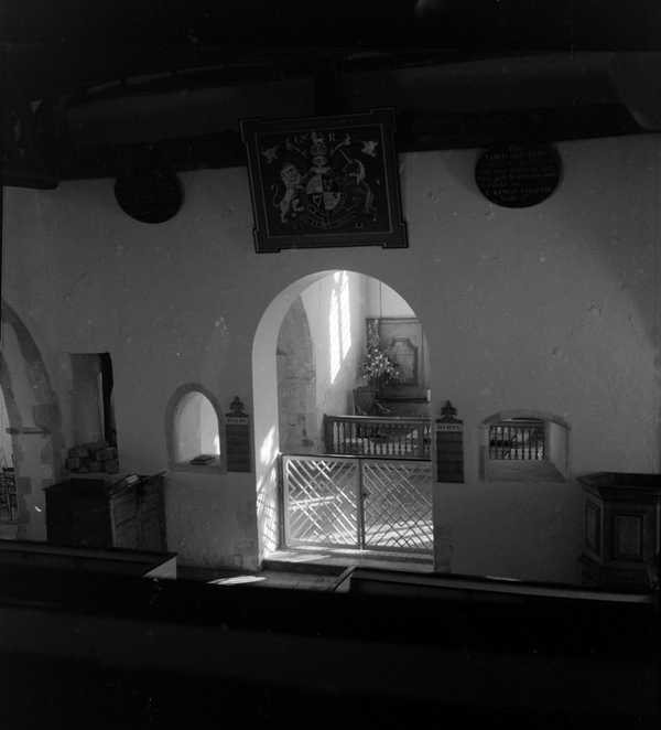 Photograph of the interior of St Clement’s Church in Old Romney, Kent ...
