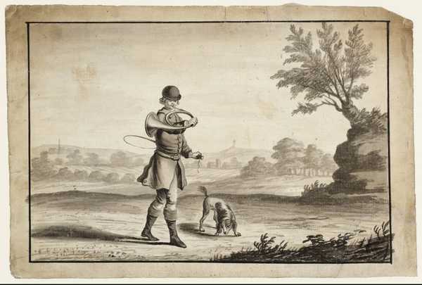 ‘A Huntsman Blowing his Horn in a Landscape‘, Susanna Duncombe (née ...