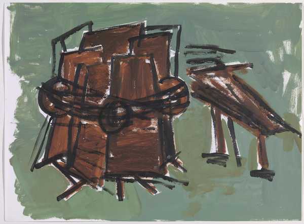 ‘Untitled‘, Dame Phyllida Barlow DBE RA, 2003 | Tate
