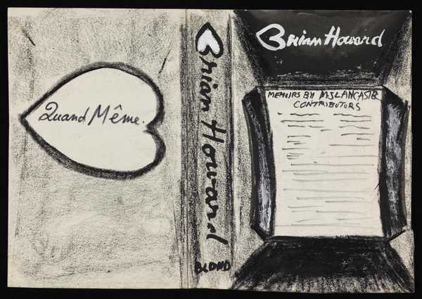 Design for book jacket of ‘Brian Howard, Memoirs’ edited by Marie ...