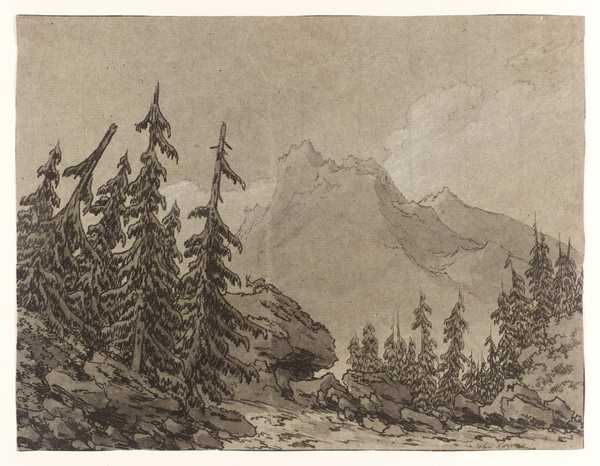 ‘Study of Trees‘, John Robert Cozens, 1789 | Tate