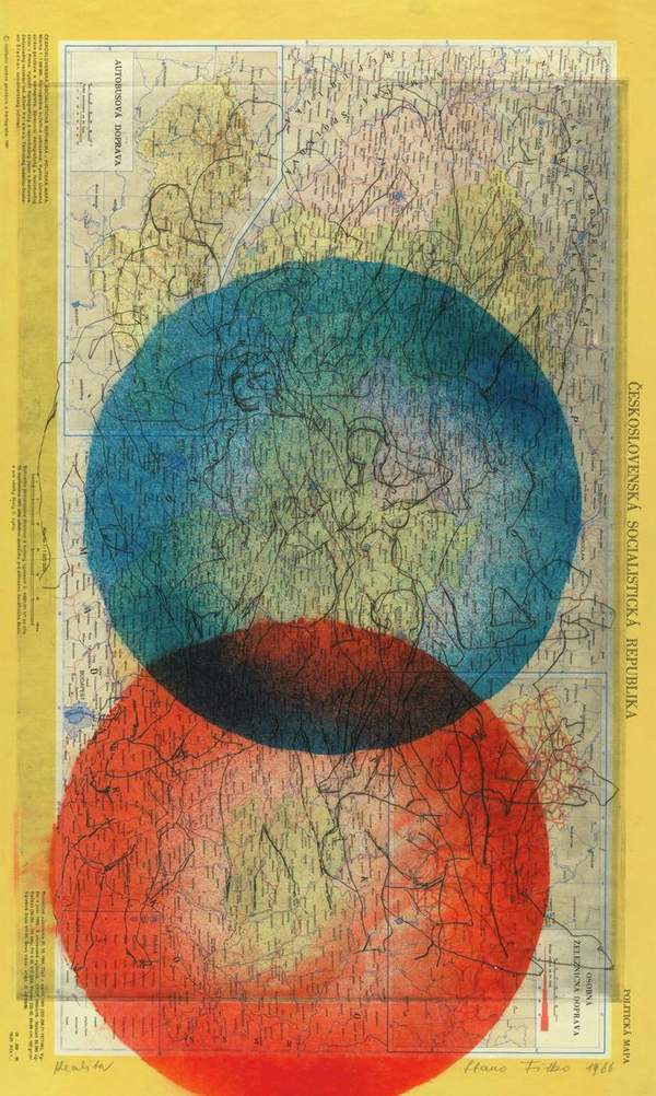 ‘Untitled, from the series Reality II‘, Stano Filko, 1966 | Tate