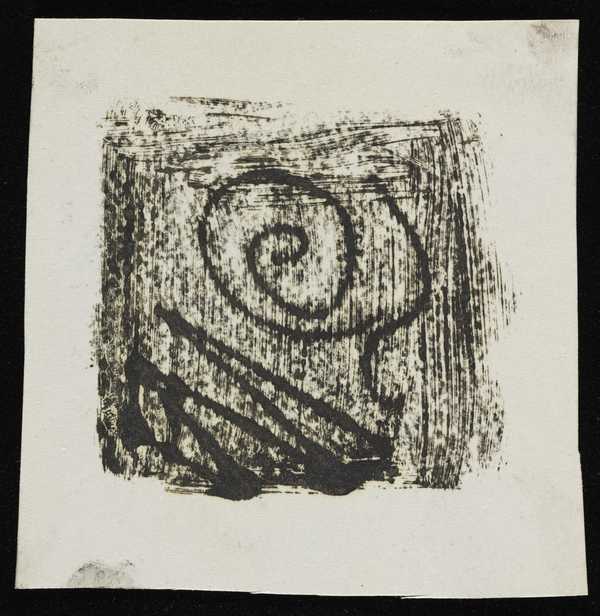 Printmaking experiment‘, Cecil Collins‘, Cecil Collins – Tate Archive ...