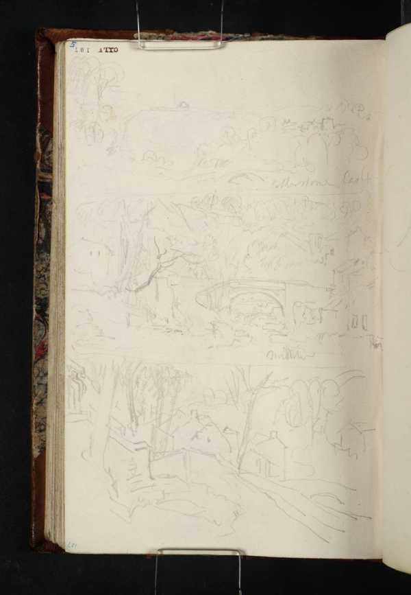 ‘Cotherstone Castle, near Barnard Castle; Middleton in Teesdale, the ...