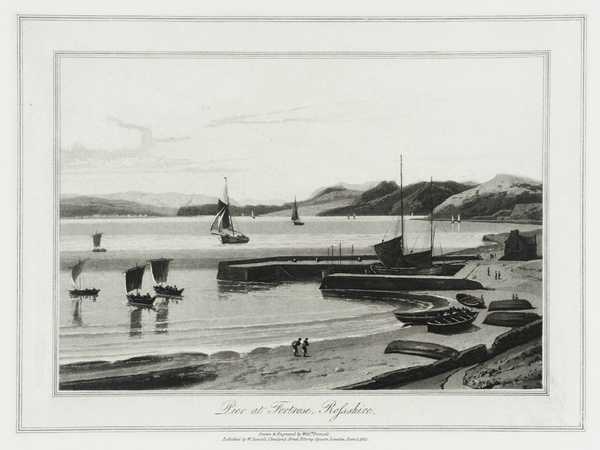 ‘Pier at Fortrose, Ross-shire‘, William Daniell | Tate