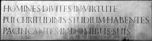 ‘Inscription ‘Homines Divites’‘, Eric Gill, 1922 | Tate