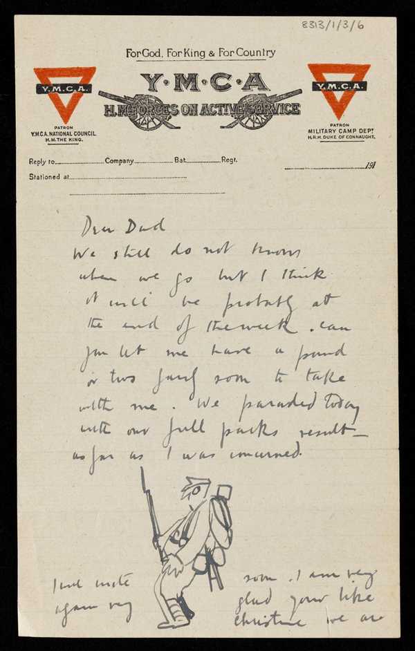 Illustrated letter from John Nash to William Harry Nash‘, John Nash ...