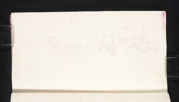 ‘Trabaccolo’ Boats in the Bacino off the Dogana and Santa Maria della ...