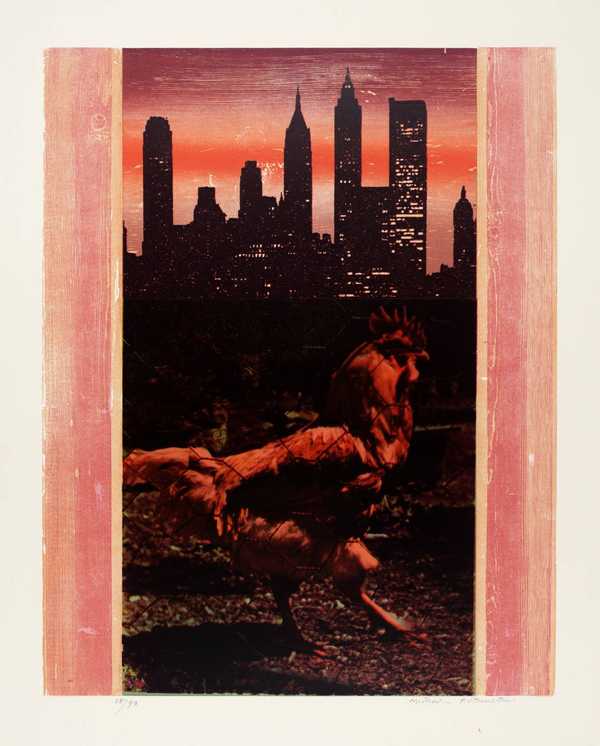 ‘New York City II‘, Michael Rothenstein, 1974 | Tate