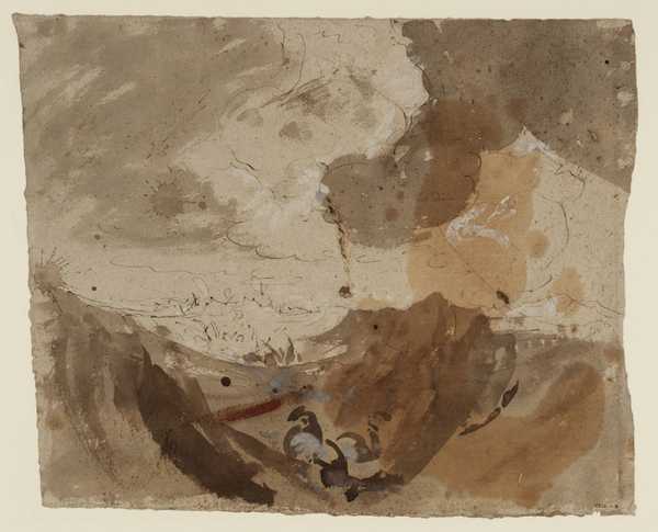 ‘Study for Picture: ?One of the Plagues of Egypt‘, Joseph Mallord ...