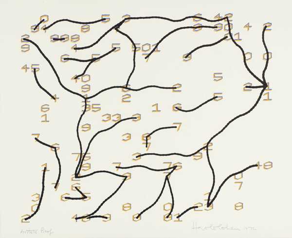 ‘Untitled‘, Harold Cohen, 1971 | Tate