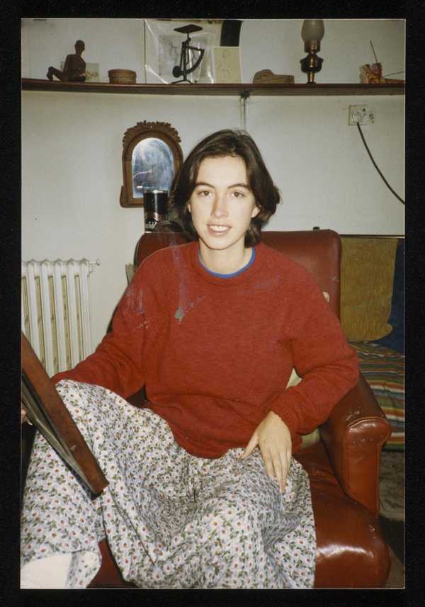 Photograph of Flavia Grassi, posing for her portrait in Marie-Louise’s ...