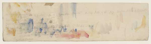 ‘Margin Cut off a Large Watercolour Drawing‘, Joseph Mallord William ...