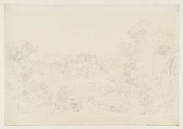 ‘Cassiobury: The House Seen across the Park, from the South-West, with ...