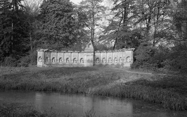 Photograph of the Temple of British Worthies in Stowe, Buckinghamshire ...