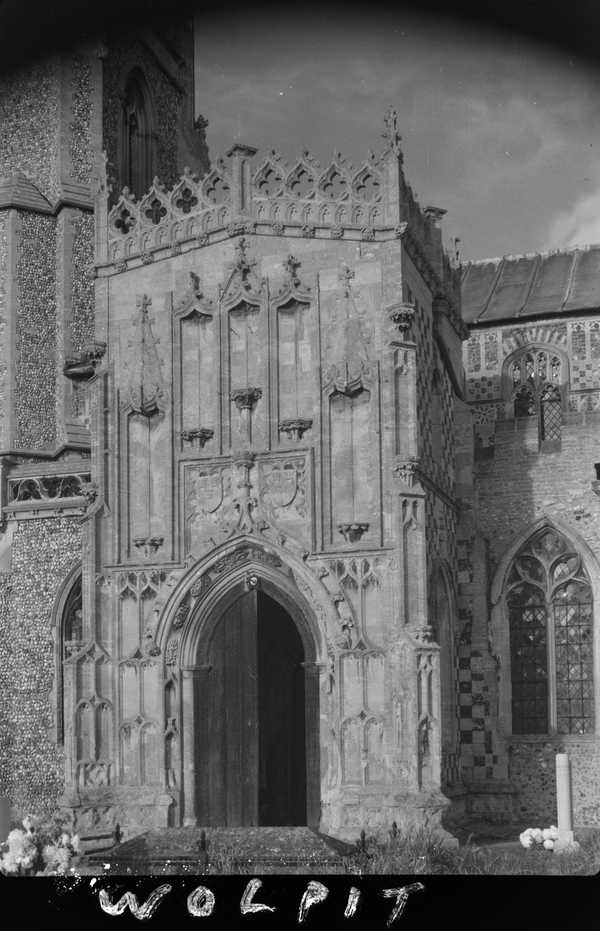 Photograph of St Mary’s Church in Woolpit, Suffolk‘, John Piper, [c ...
