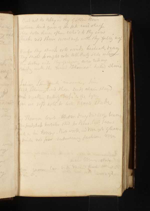 ‘Inscription by Turner: A Draft of Poetry‘, Joseph Mallord William ...