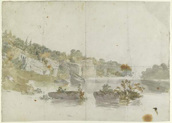 ‘Plompton Rocks‘, Joseph Mallord William Turner, 1797–8 | Tate