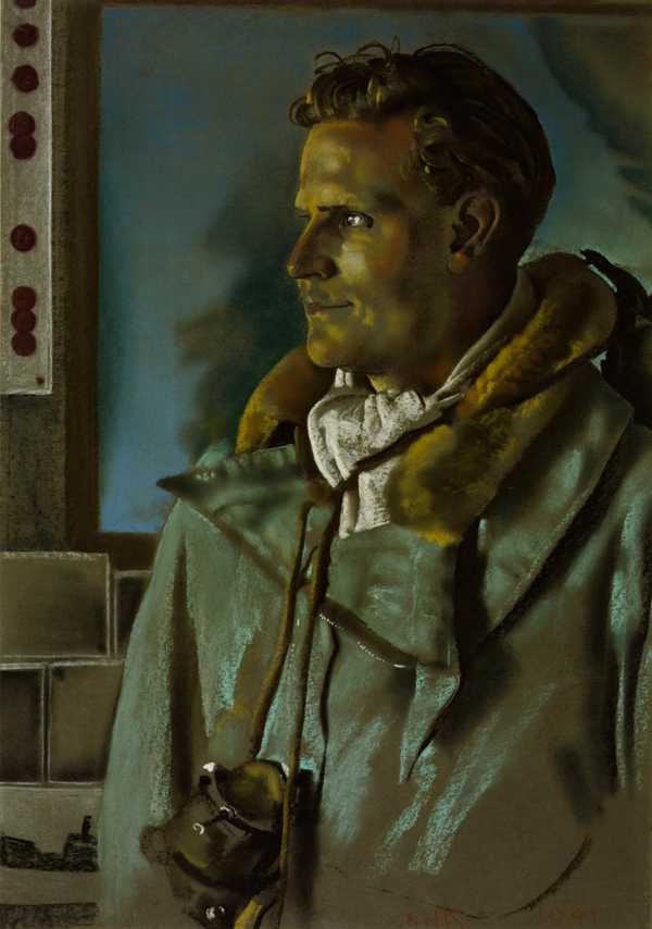 ‘Sergeant H.D. Parker, R.A.F.‘, Eric Kennington, 1941 | Tate