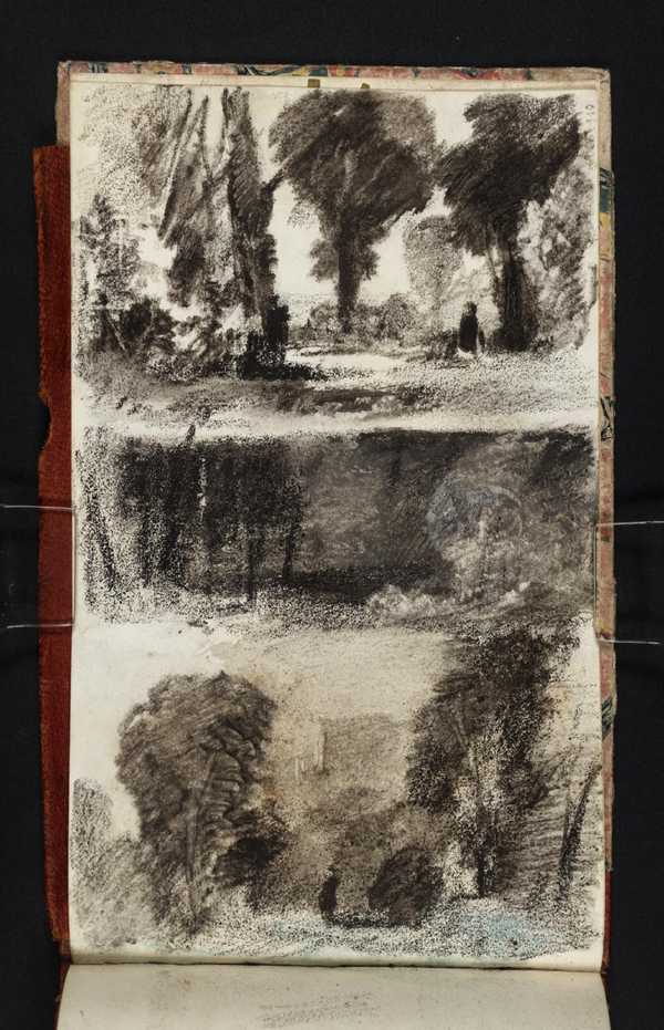 ‘Wooded Landscapes, Possibly Designs for Pictures‘, Joseph Mallord ...