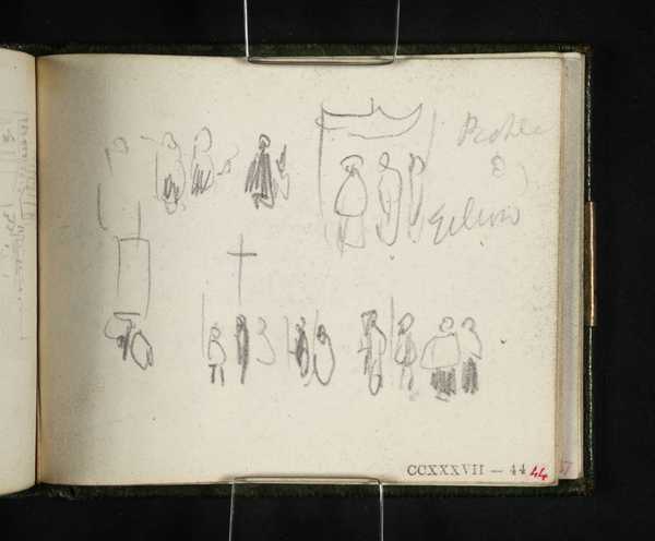 ‘Figures in a Catholic Procession, with Ceremonial Objects‘, Joseph ...