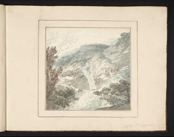 ‘The Lower Fall of the Reichenbach‘, Joseph Mallord William Turner ...