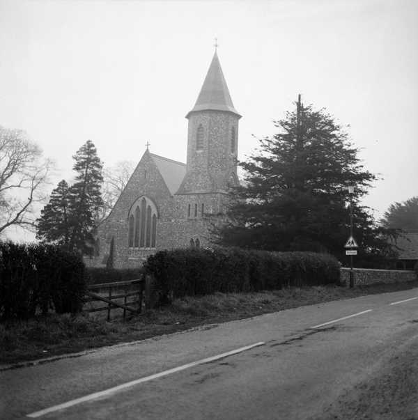 Photograph of St Peter’s Church, High Cross, Froxfield, Hampshire ...
