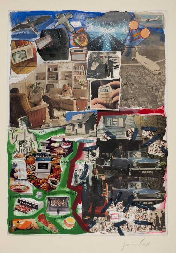 ‘Work and Play‘, Jamie Reid, 1972 | Tate