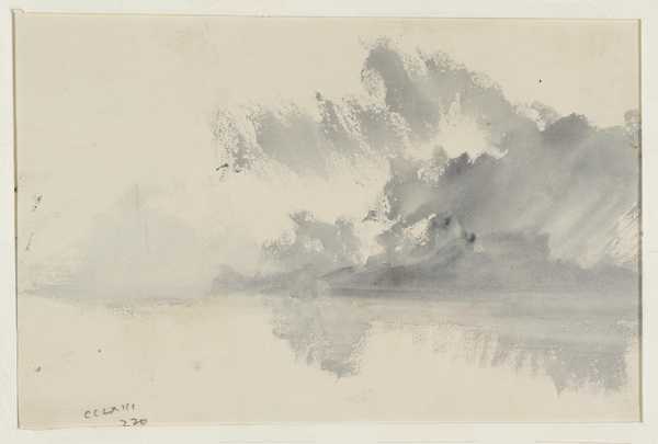 ‘Storm Clouds, ?Northern France‘, Joseph Mallord William Turner, ?1827 ...