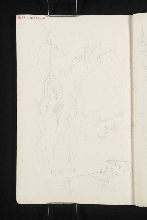 ‘Reichenbach Falls [Turner]‘, Joseph Mallord William Turner, 1844 | Tate