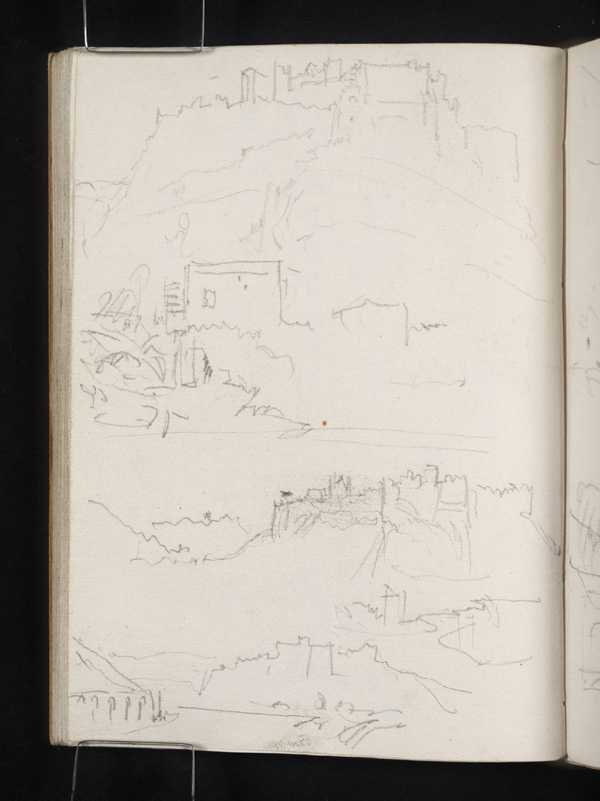 ‘Orvieto from the East, with a Watermill by the River Paglia‘, Joseph ...
