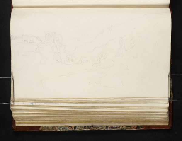 ‘Ellerton Priory from the East‘, Joseph Mallord William Turner, 1816 | Tate