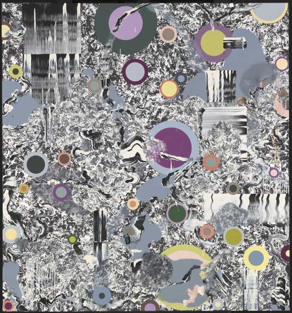 ‘Untitled (emergency room)‘, Fiona Rae, 1996 | Tate