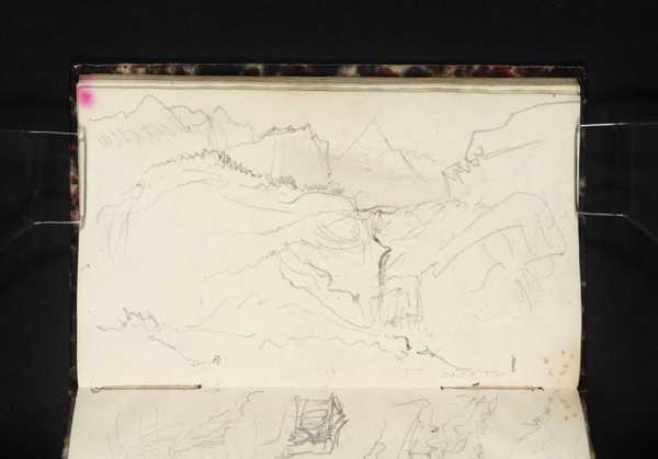‘Mountains: Falls of the Reichenbach‘, Joseph Mallord William Turner, c ...