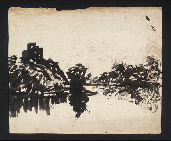 ‘Blot, in the Manner of Alexander Cozens‘, Martin Hardie | Tate