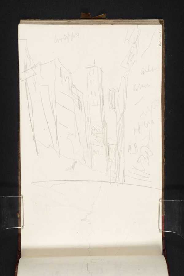 ‘Arezzo, with the Tower of Santa Maria della Pieve; Distant View of ...