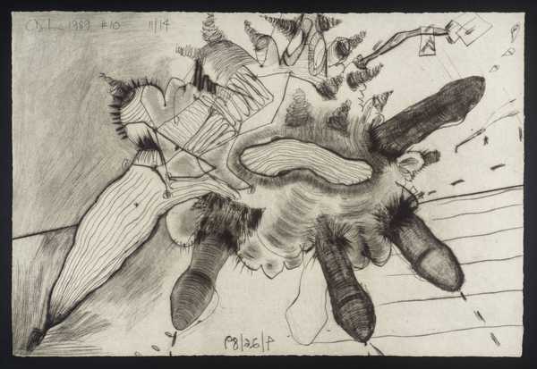 10‘, Carroll Dunham, 1989 | Tate